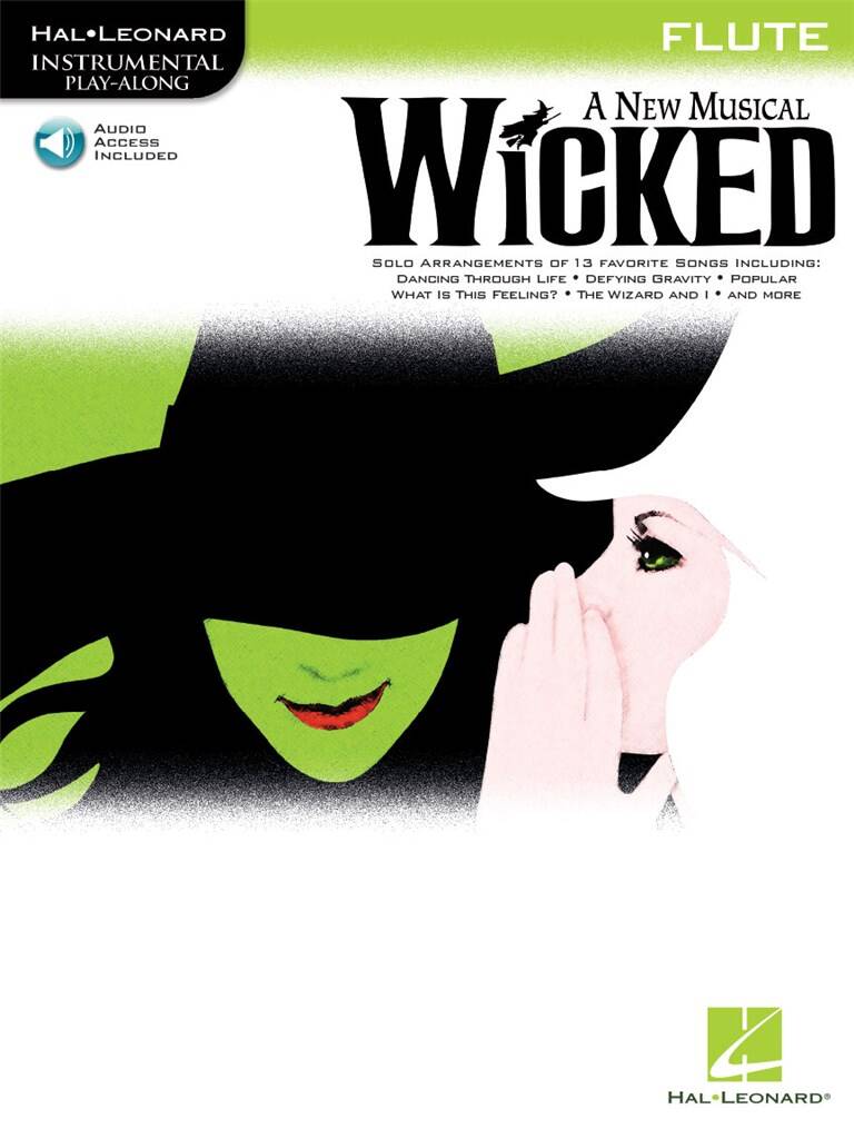 Wicked Play-Along for Flute (includes Audio Access) – All Flutes Plus